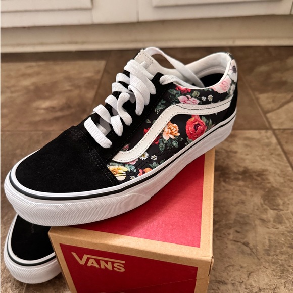 Vans | Shoes | Vans Off The Wall Old Skool Garden Floral | Poshmark
